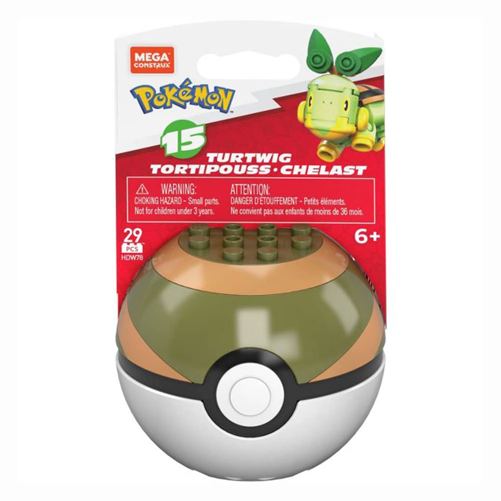 MEGA Pokemon Turtwig Building Set – Square Imports