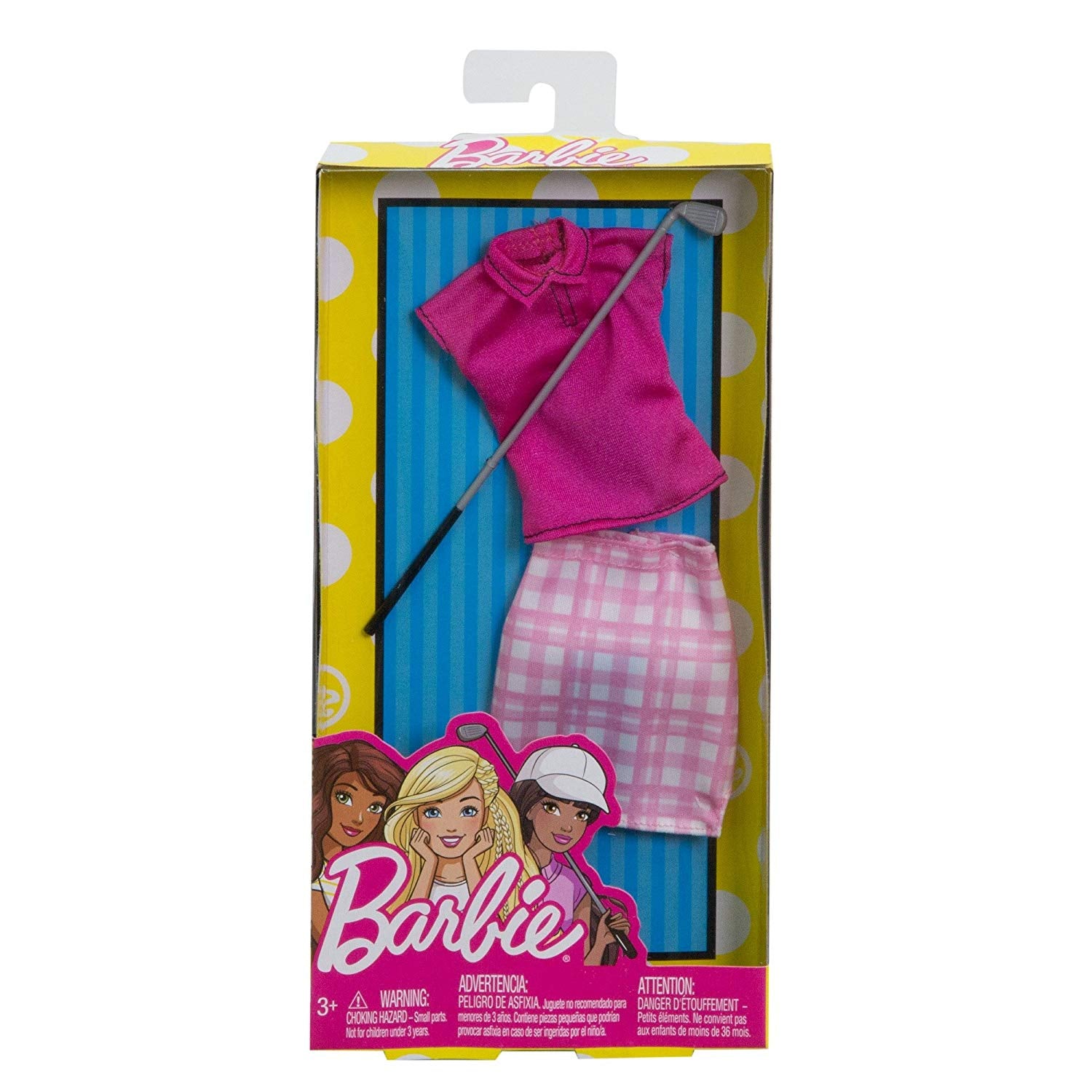 Barbie Careers Golfer Fashion Pack – Square Imports