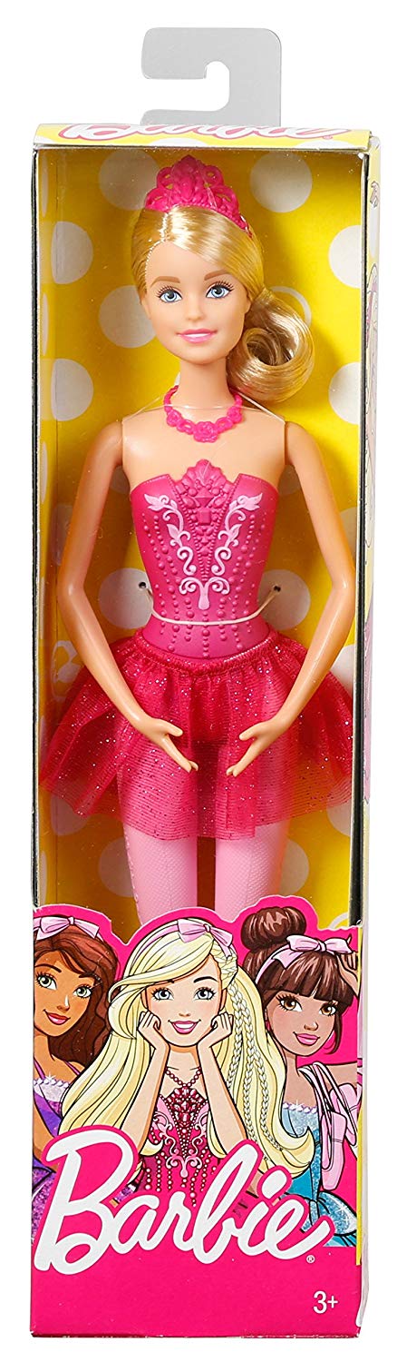 Barbie Fairytale Ballerina Doll, Pink – Square Imports