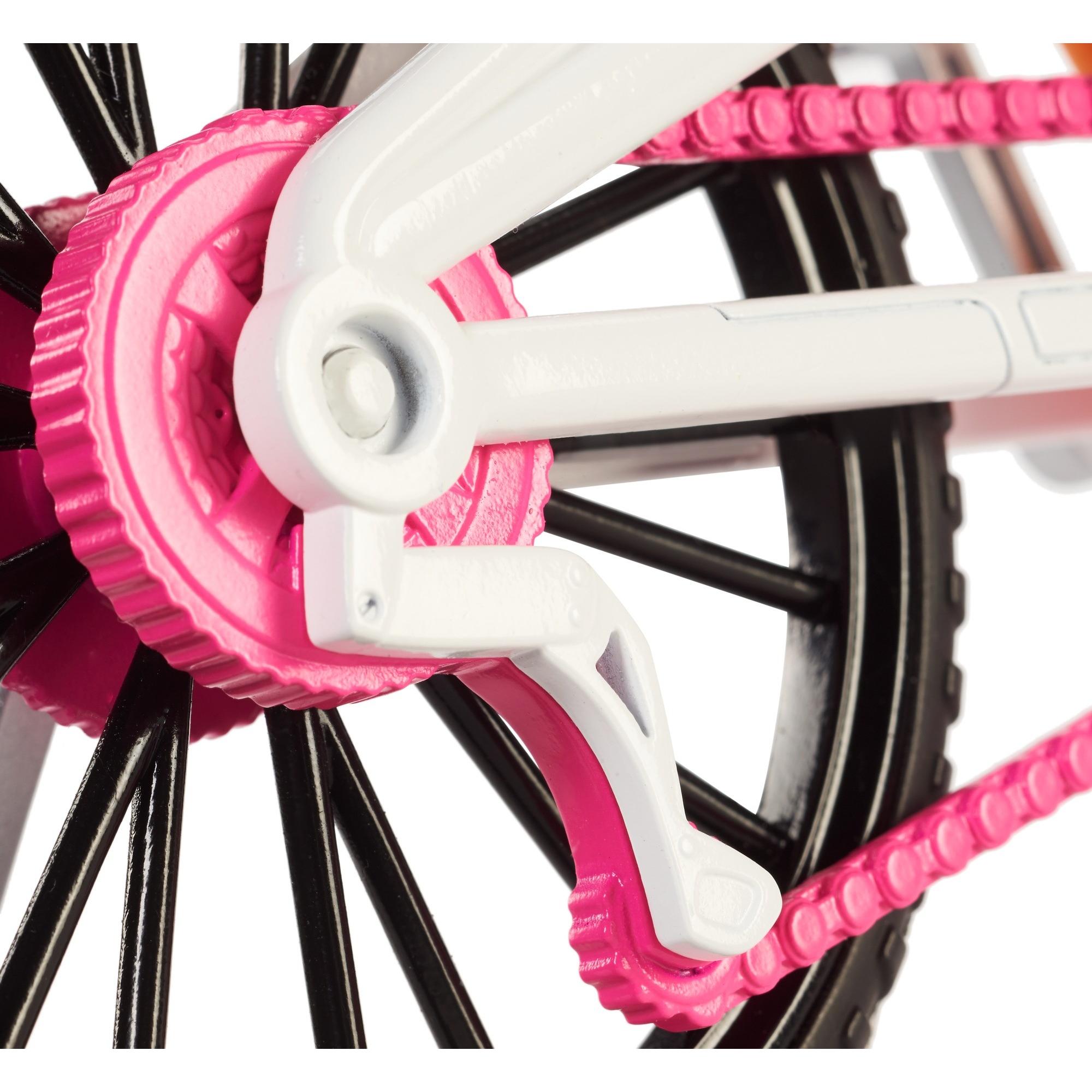 Barbie Mountain Bike with Doll Helmet, Sunglasses & Water Bottle ...