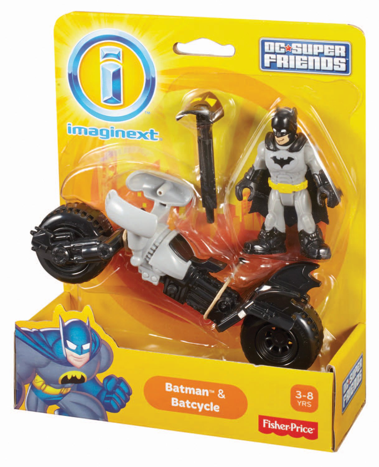 Imaginext DC Super Friends Batman Batcycle – Square Imports