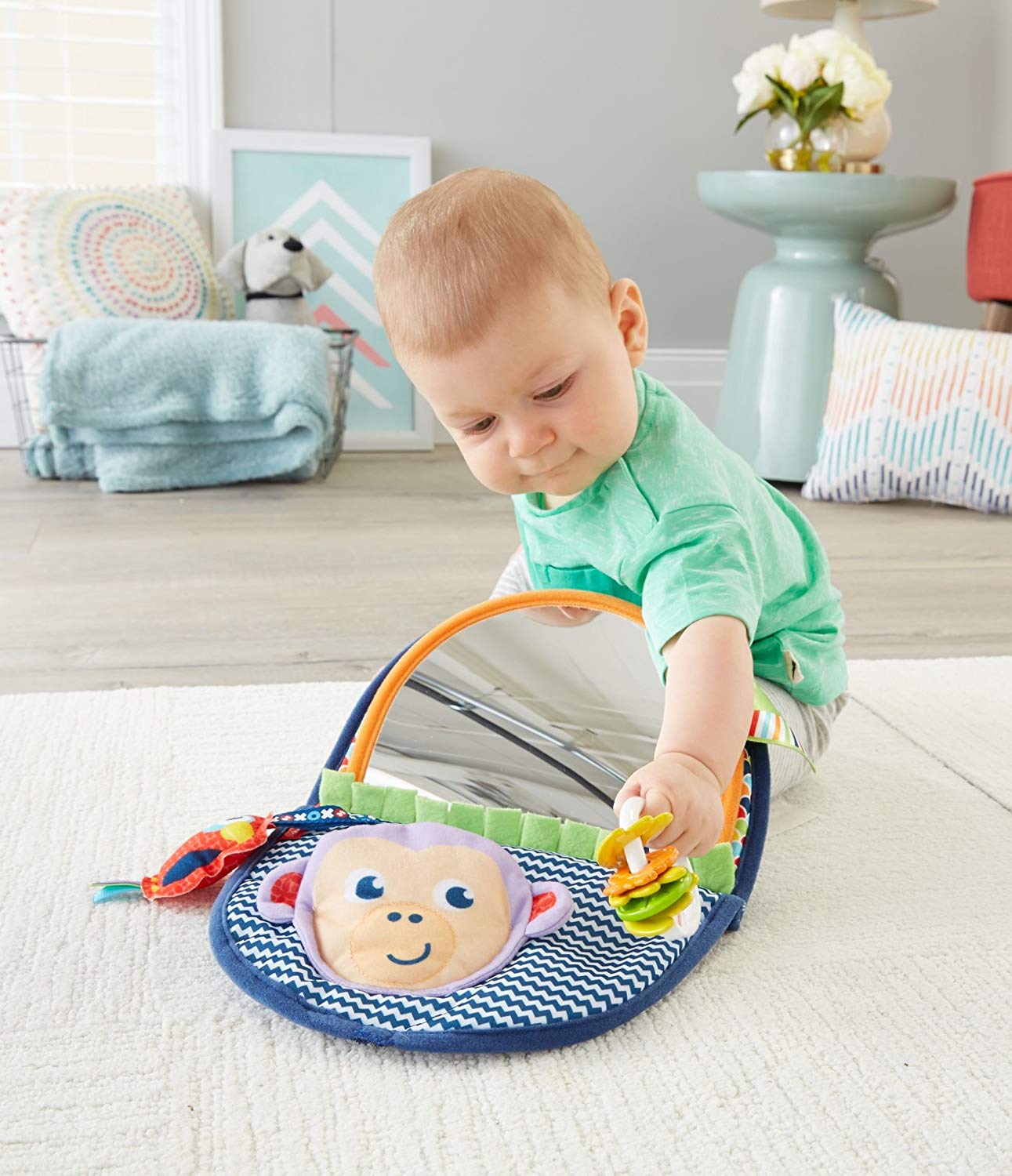 Fisher-Price Monkey Mirror – Square Imports