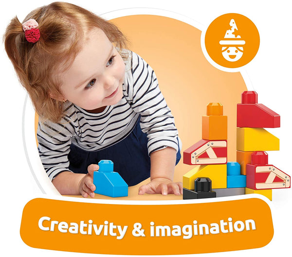Mega Bloks Lil’ Building Toolkit Set with Hammer – Square Imports