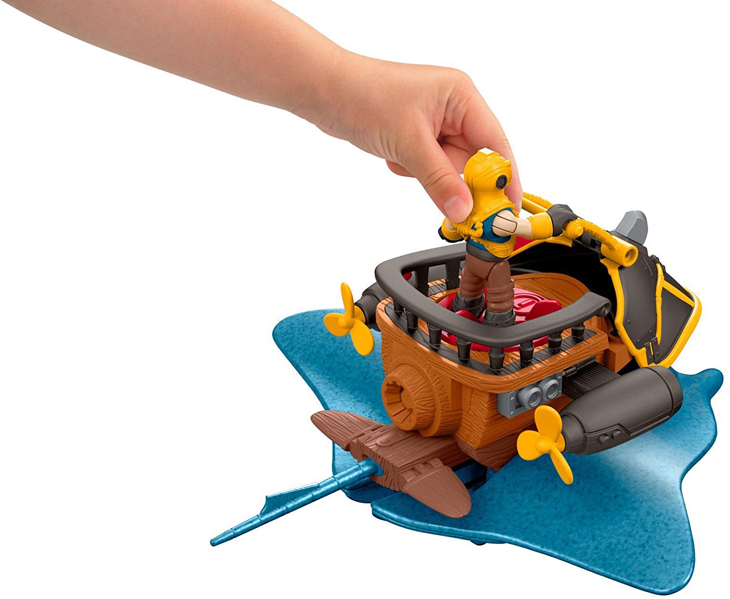 Imaginext Captain Nemo & Stingray – Square Imports