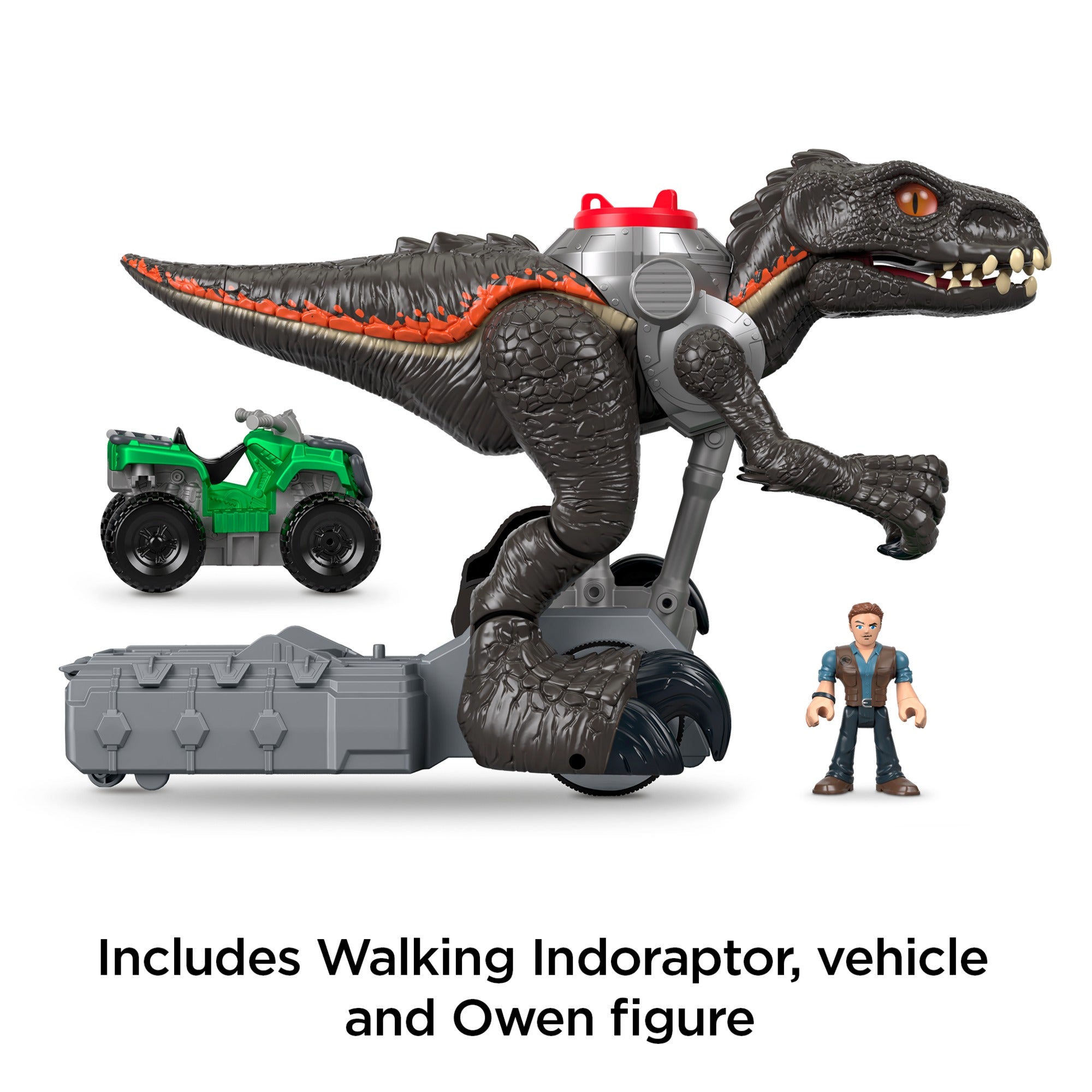 Imaginext Jurassic World Walking Indoraptor Dinosaur – Square Imports