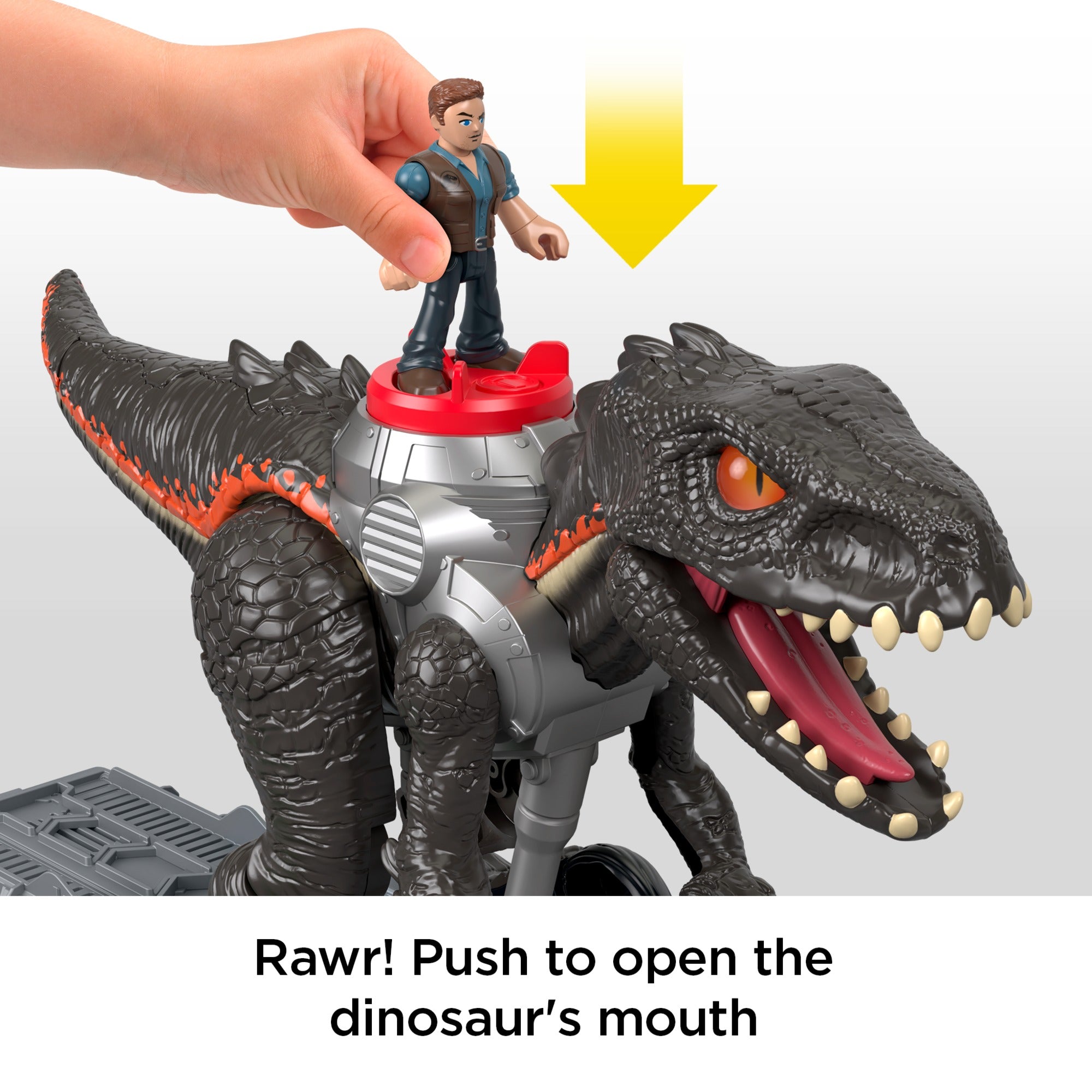 Imaginext Jurassic World Walking Indoraptor Dinosaur – Square Imports