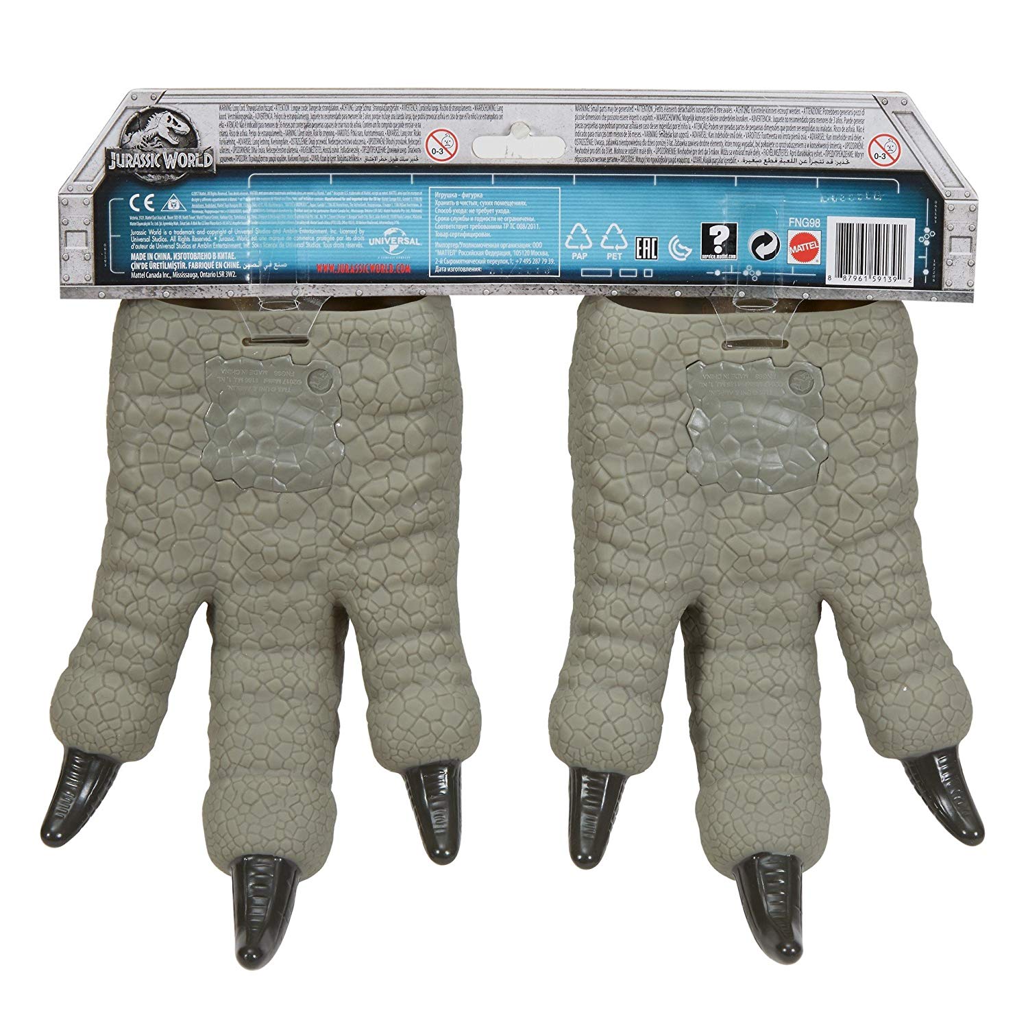 Jurassic World Velociraptor “Blue” Claws – Square Imports