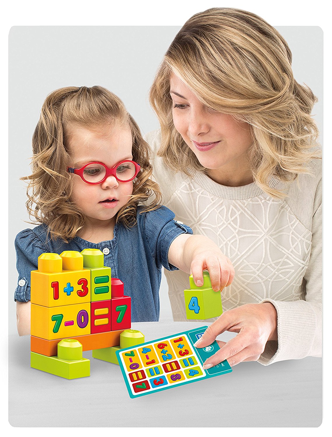 Mega Bloks Build 'N Learn Math Building Set – Square Imports