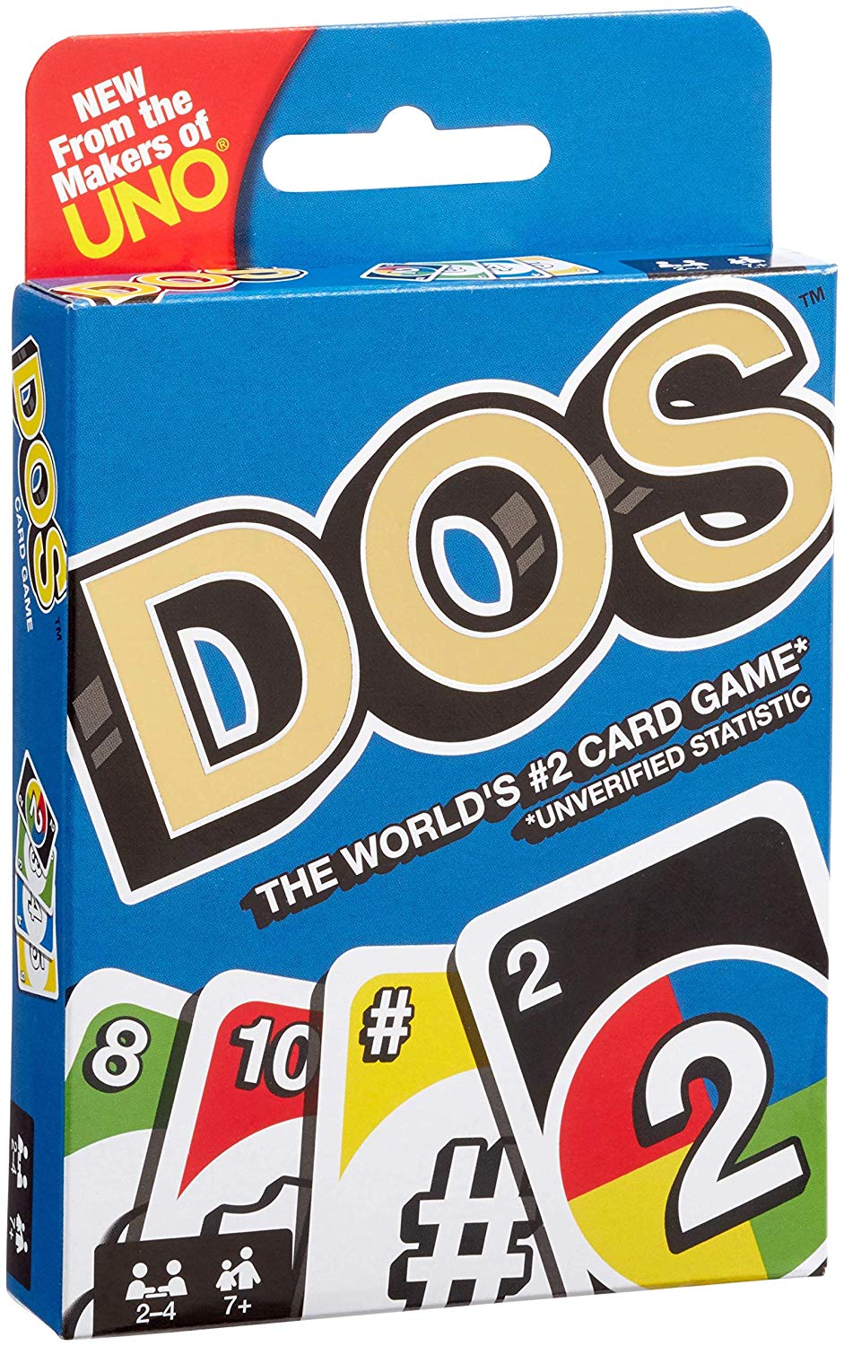 Mattel Games UNO DOS Card Game – Square Imports