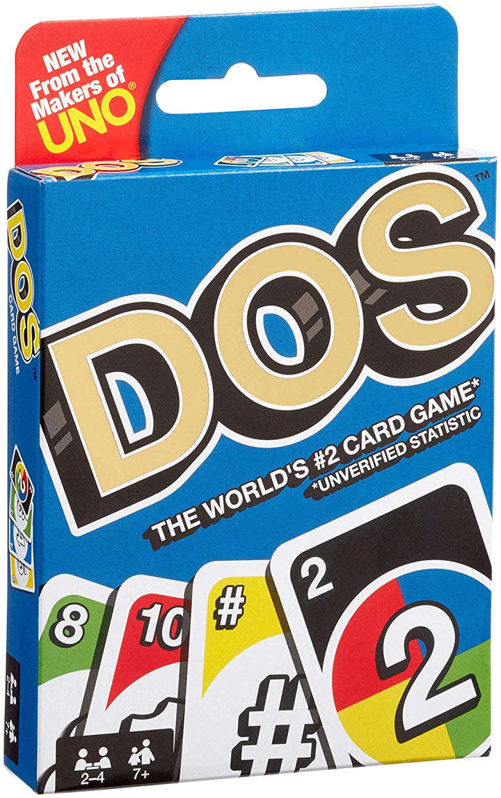 Mattel Games UNO DOS Card Game – Square Imports