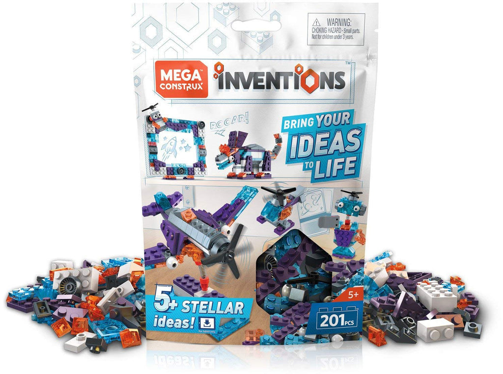 Mega Construx Inventions Space Brick Building Set – Square Imports