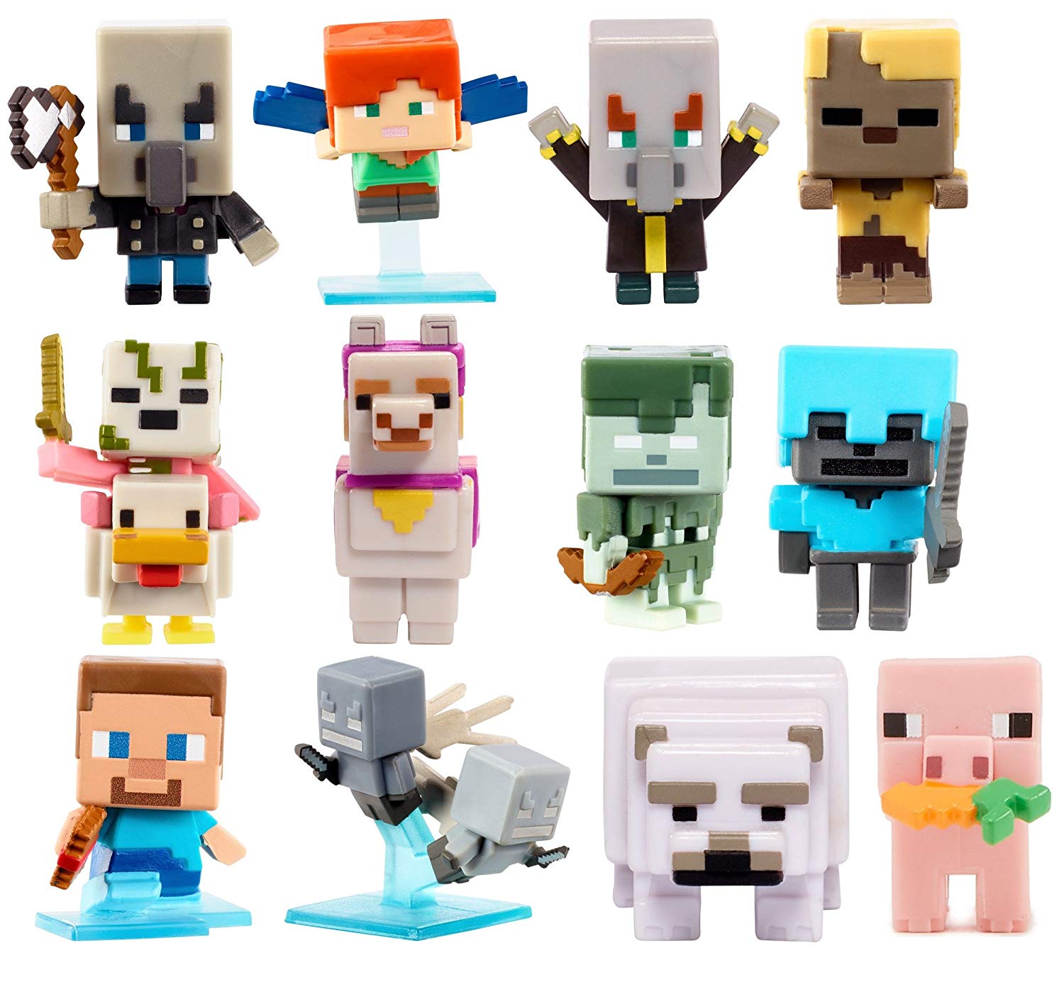 how to draw minecraft mini figures