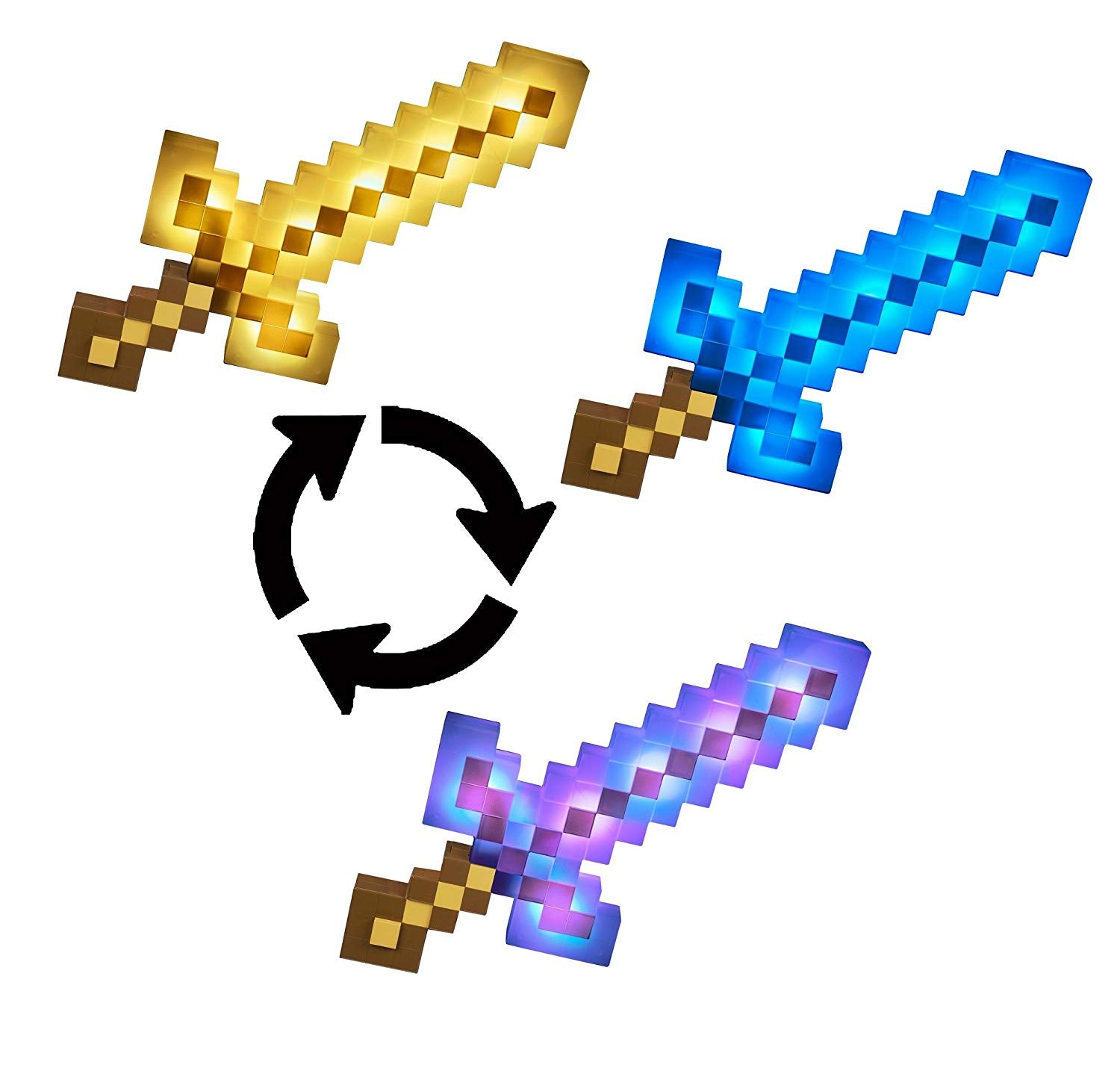 Minecraft Light-Up Adventure Sword – Square Imports