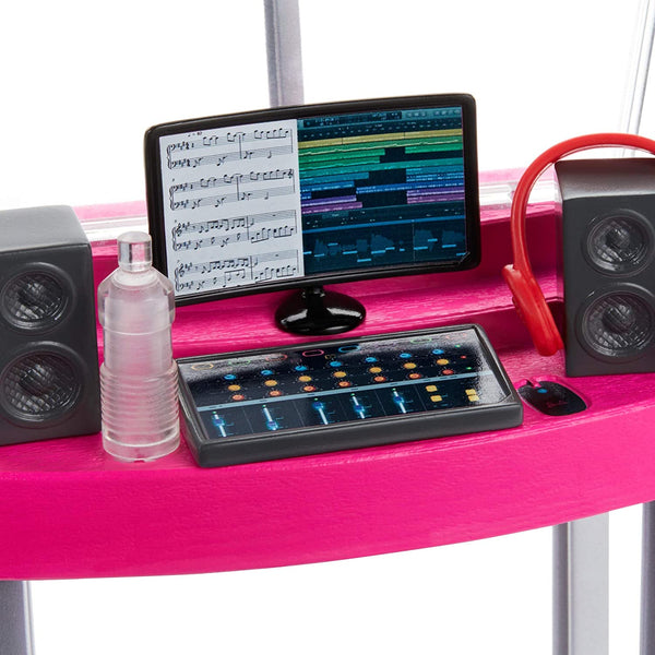 Barbie Career Places Playset Musician Recording Studio – Square Imports