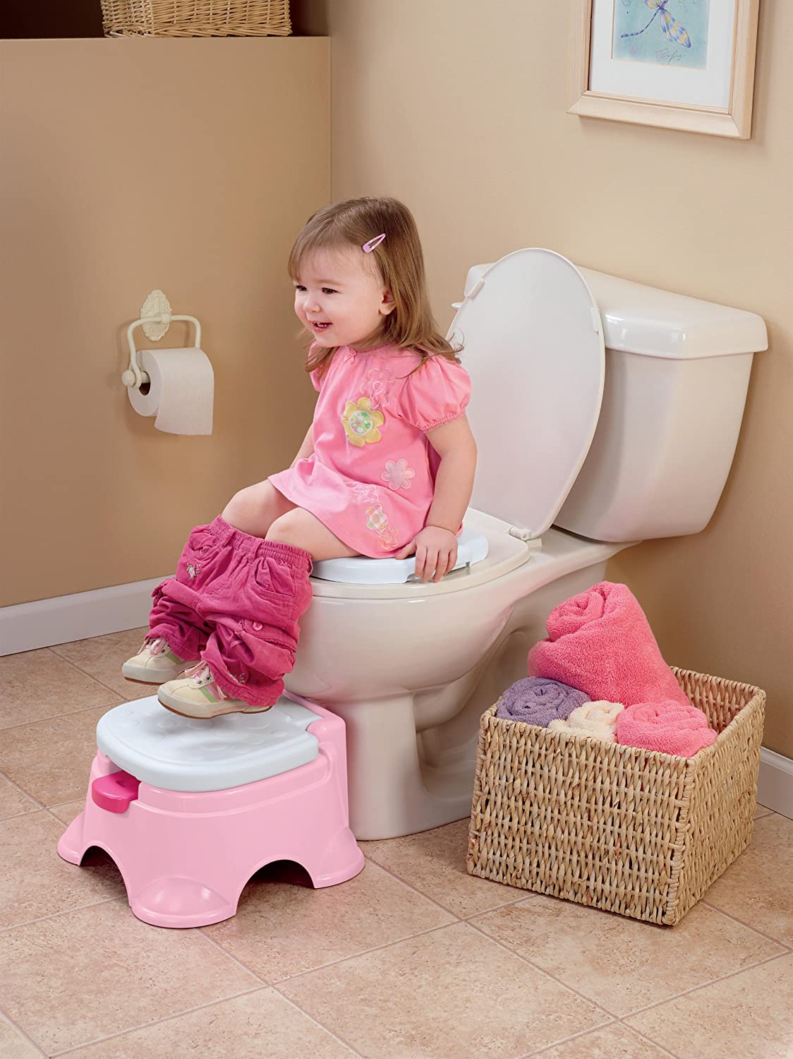 Fisher-Price Pink Princess Stepstool Potty – Square Imports