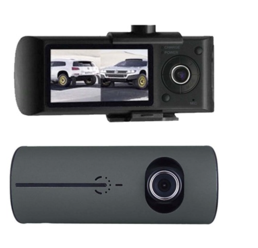 Car DVR Camera Video Recorder Dash Cam G-Sensor GPS Dual Len Cam 2.7 ...