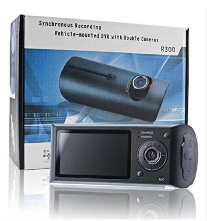 Car DVR Camera Video Recorder Dash Cam G-Sensor GPS Dual Len Cam 2.7 ...