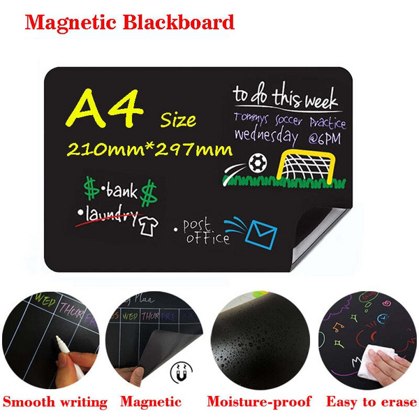 Magnetic Refrigerator Sticker Blackboard – Square Imports